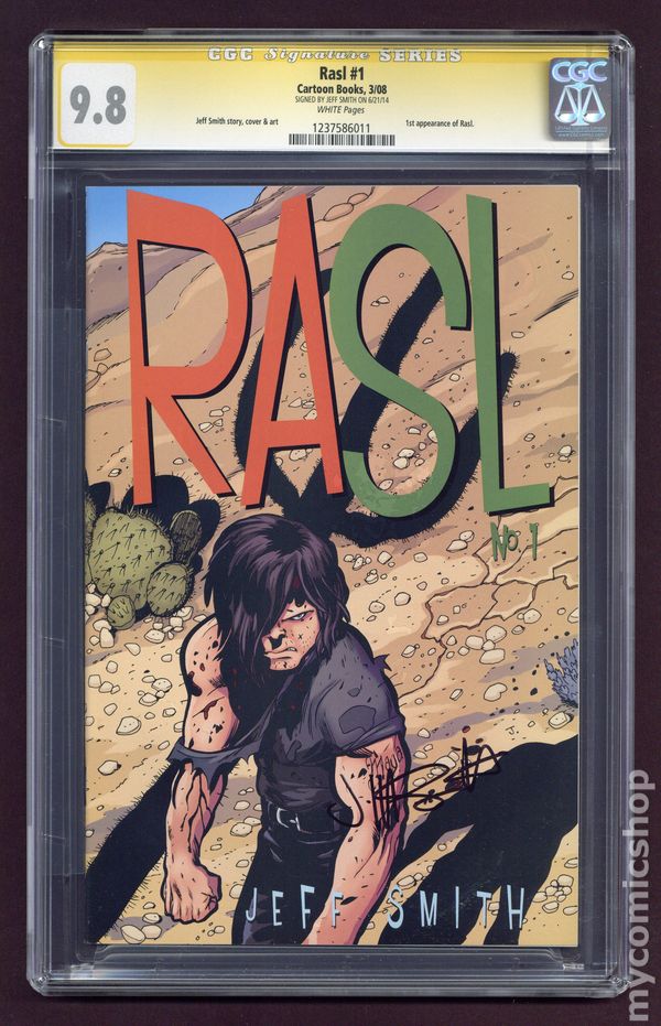 Rasl (2008) #1B CGC 9.8