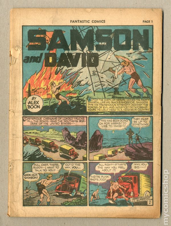 Fantastic Comics (1939 Fox Features Syndicate) #16 Coverless