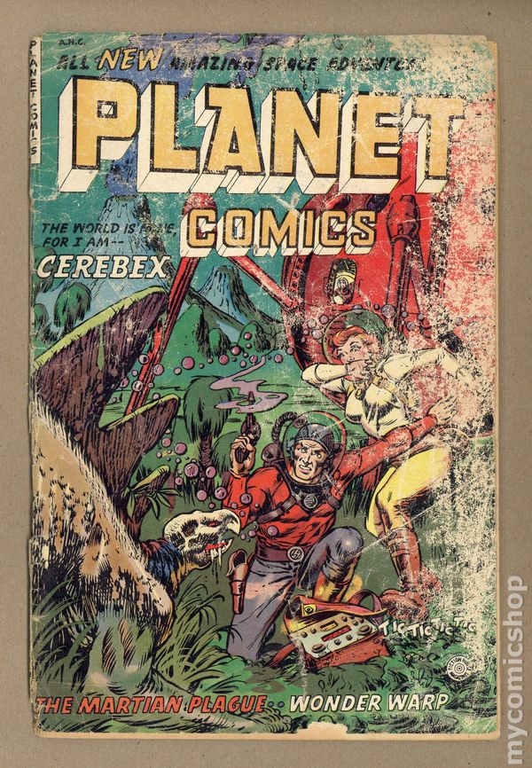 Planet Comics (1940 Fiction House) #73 PR 0.5