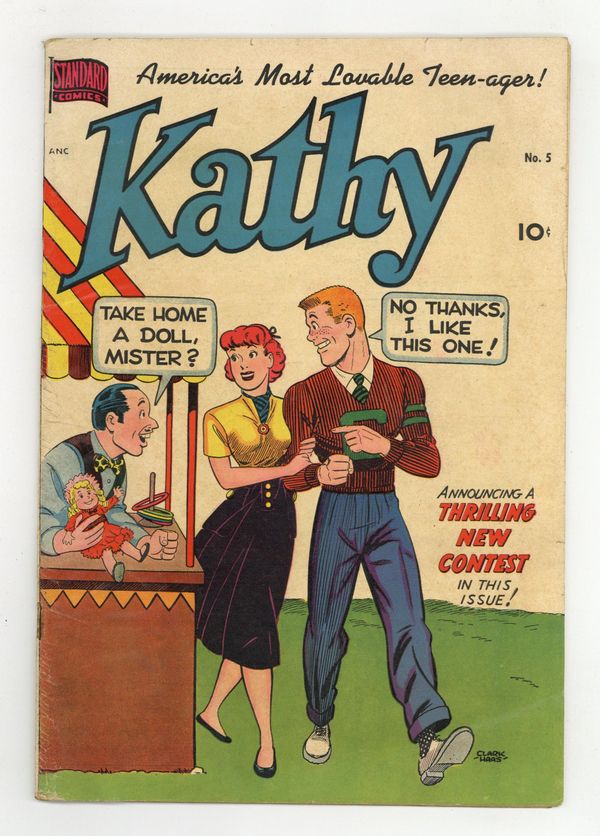 Kathy (1949 1st Series) #5 GD+ 2.5