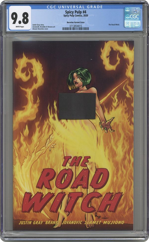 Spicy Pulp (2020 Virus/Spicy Pulp Comics) #4B CGC 9.8