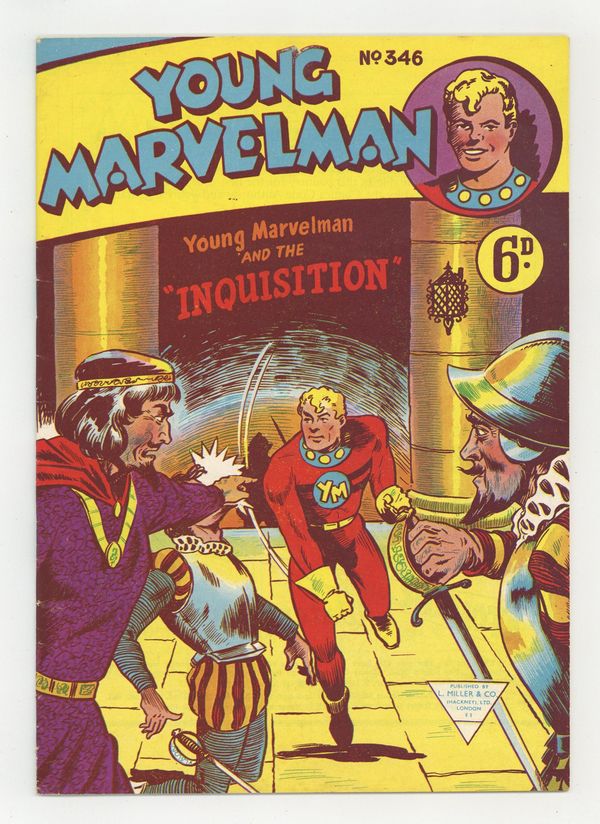Young Marvelman (UK 1954-1963 L. Miller & Son) #346 FN 6.0