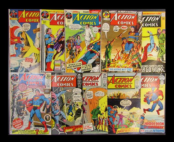 Action Comics Lot of 10