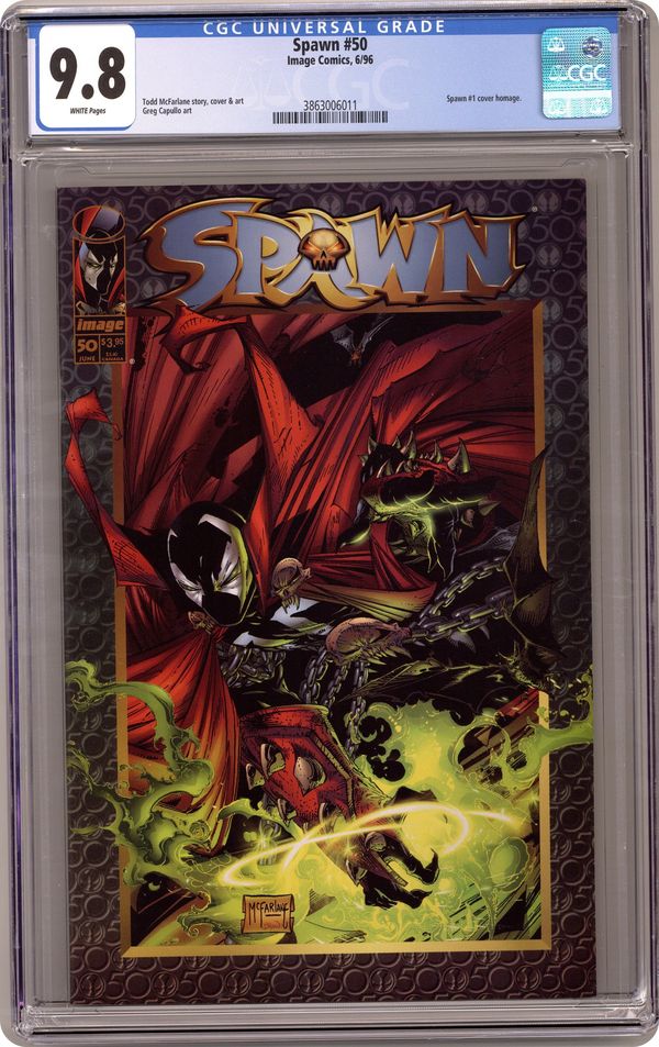 Spawn (1992 Image) 50D CGC 9.8