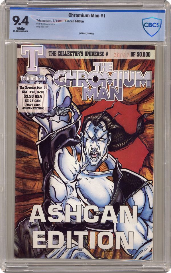 Chromium Man (1994) #1B CBCS 9.4
