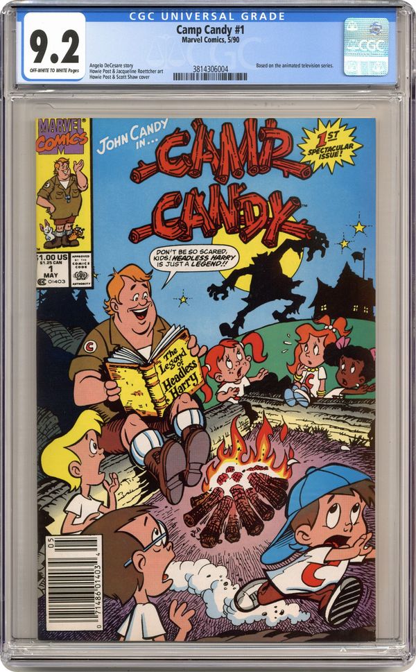 Camp Candy (1990) #1 CGC 9.2