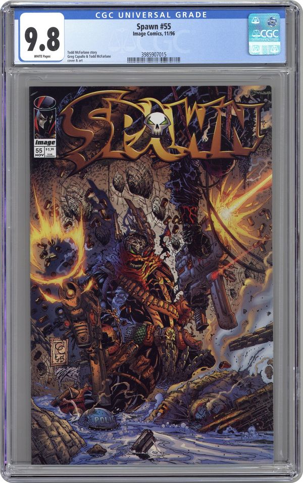 Spawn (1992 Image) 55D CGC 9.8