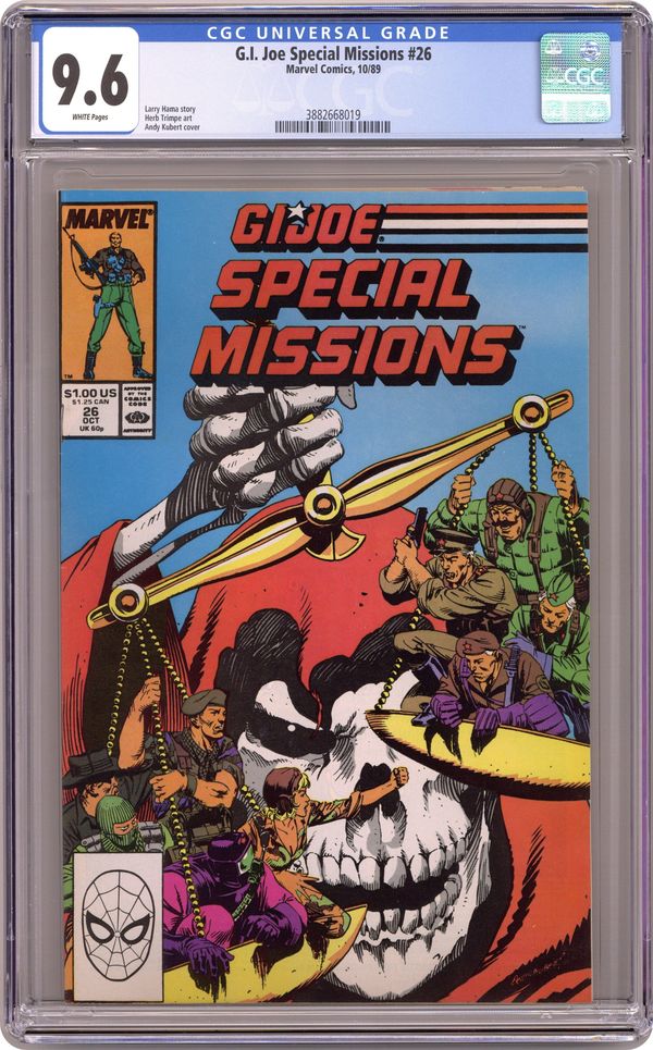 GI Joe Special Missions (1986) #26 CGC 9.6