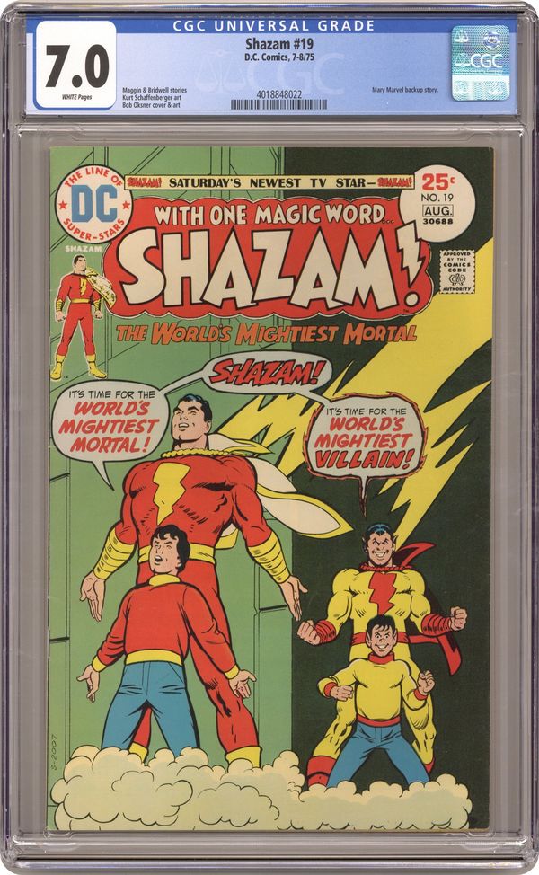 Shazam (1973) #19 CGC 7.0