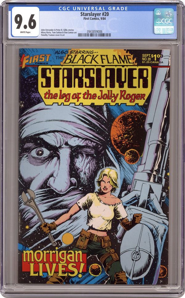 Starslayer (1982 Pacific/First) #20 CGC 9.6