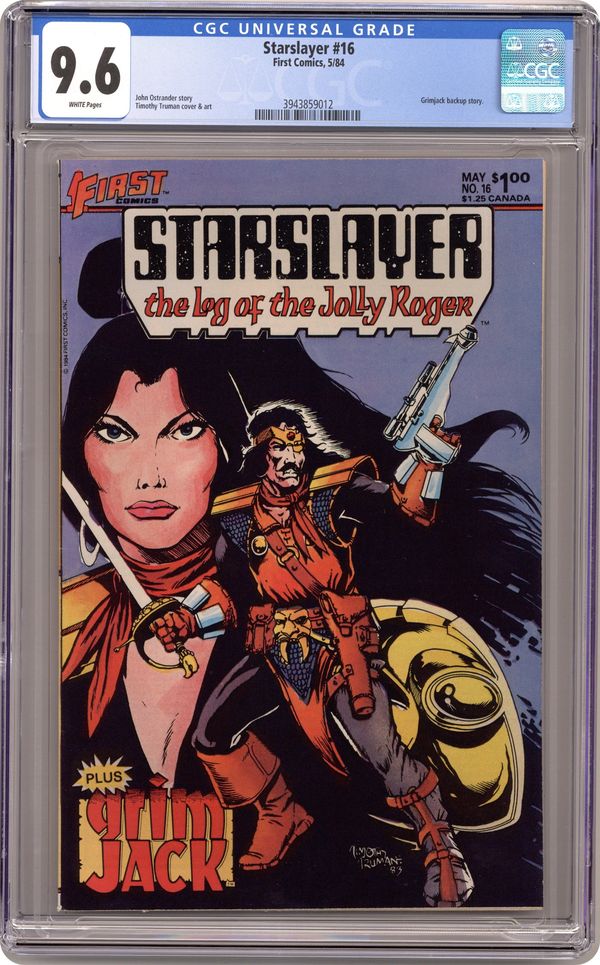 Starslayer (1982 Pacific/First) #16 CGC 9.6