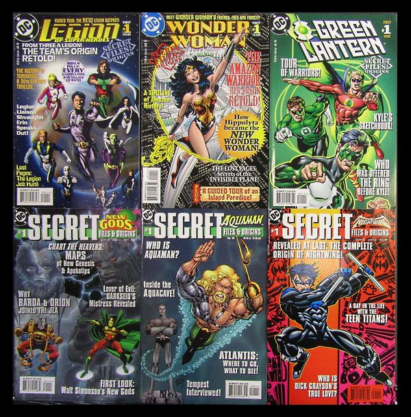 DC Secret Files Lot of 6
