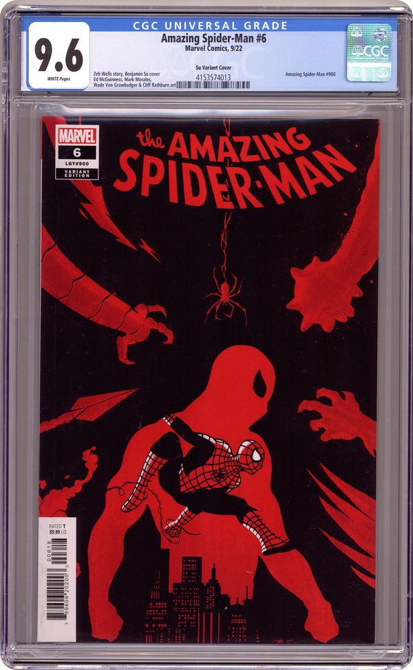 Amazing Spider-Man (2022 7th Series) #6K CGC 9.6
