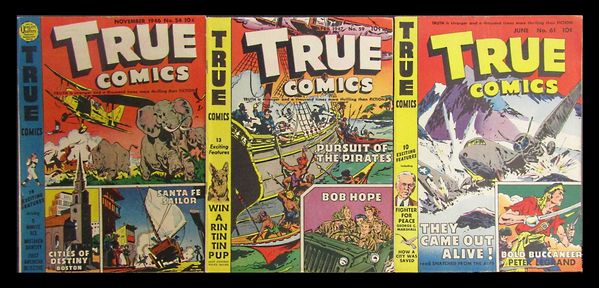 True Comics Lot of 3
