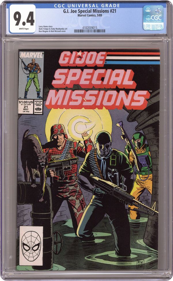 GI Joe Special Missions (1986) #21 CGC 9.4