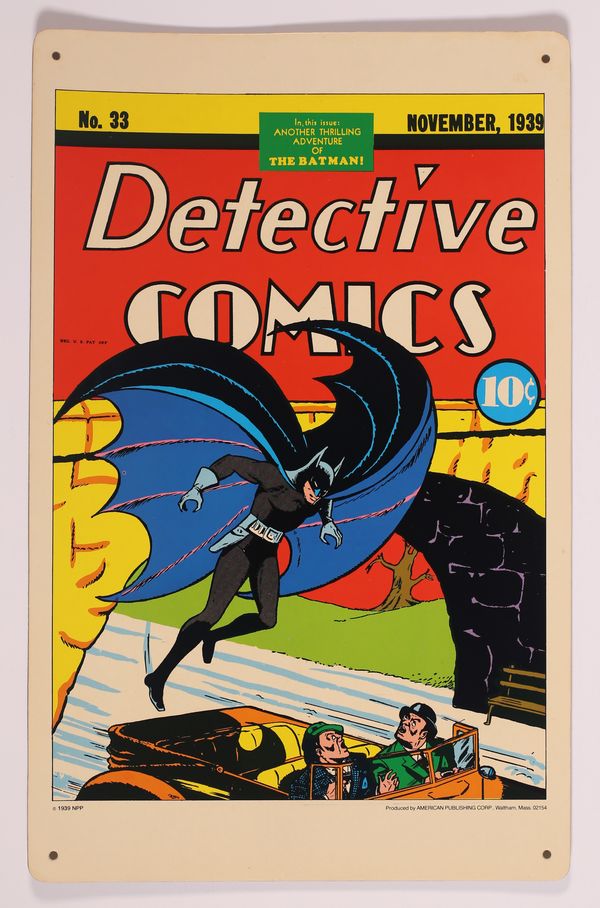 Detective Comics #33 Cover Print (c. 1970's)