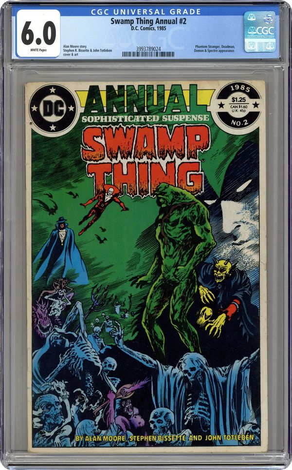 Swamp Thing (1982 2nd Series) Annual #2 CGC 6.0