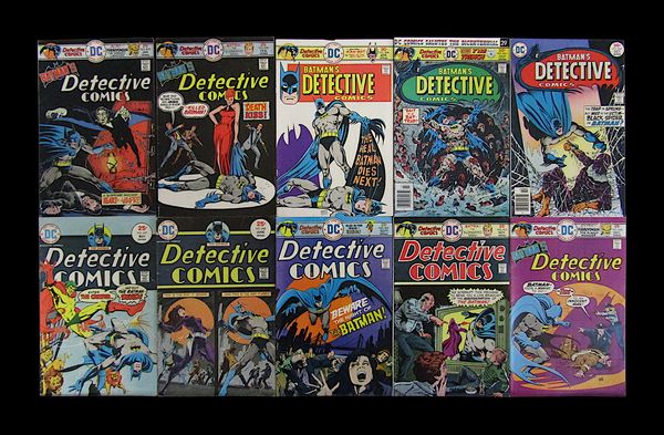 Detective Comics Lot of 10