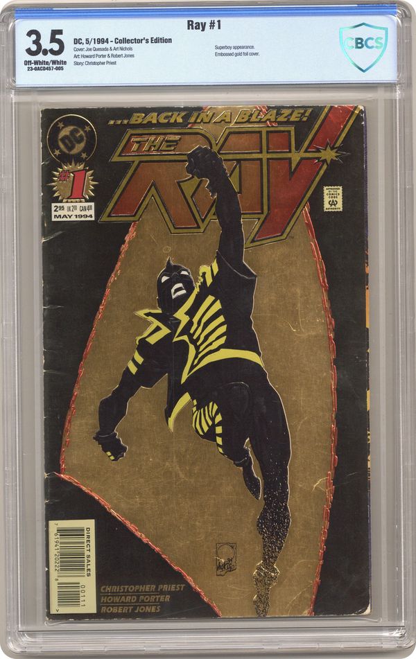 Ray (1994 2nd Series) #1 CBCS 3.5