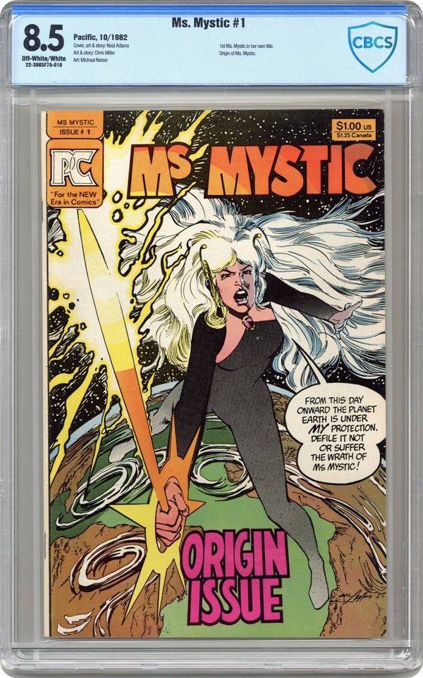 Ms. Mystic (1982 1st Series) #1 CBCS 8.5