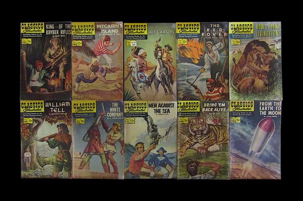 Classics Illustrated Lot of 10