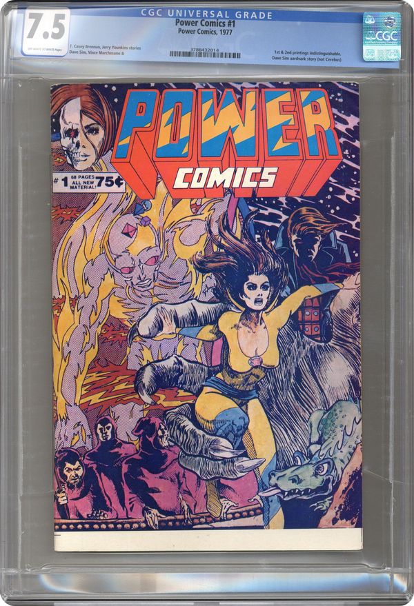 Power Comics (1977) #1 CGC 7.5
