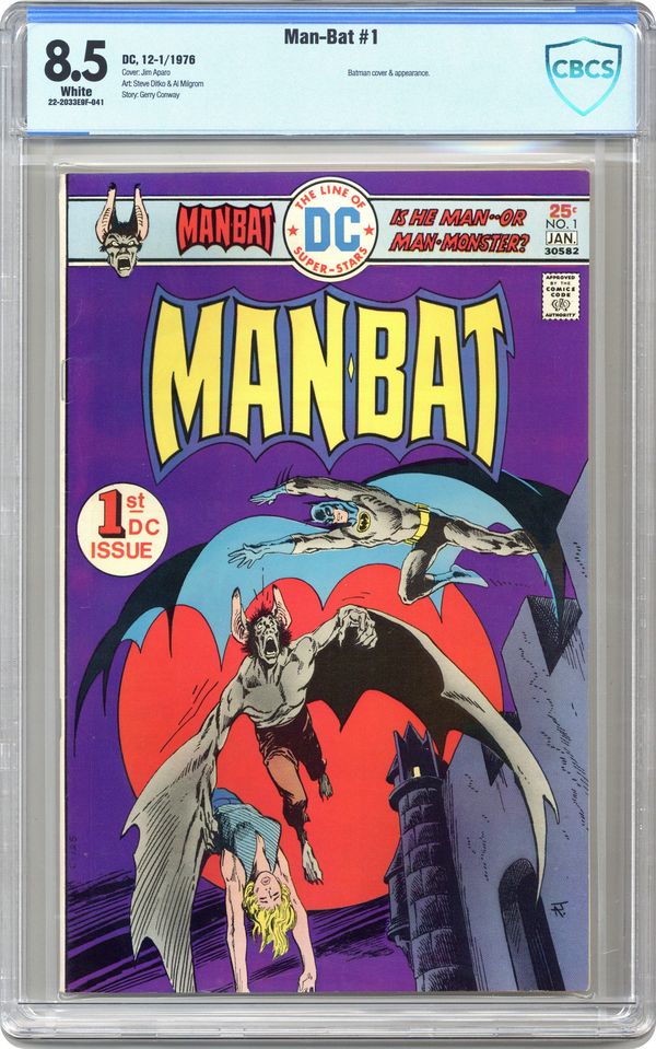 Man-Bat (1975 1st Series) #1 CBCS 8.5