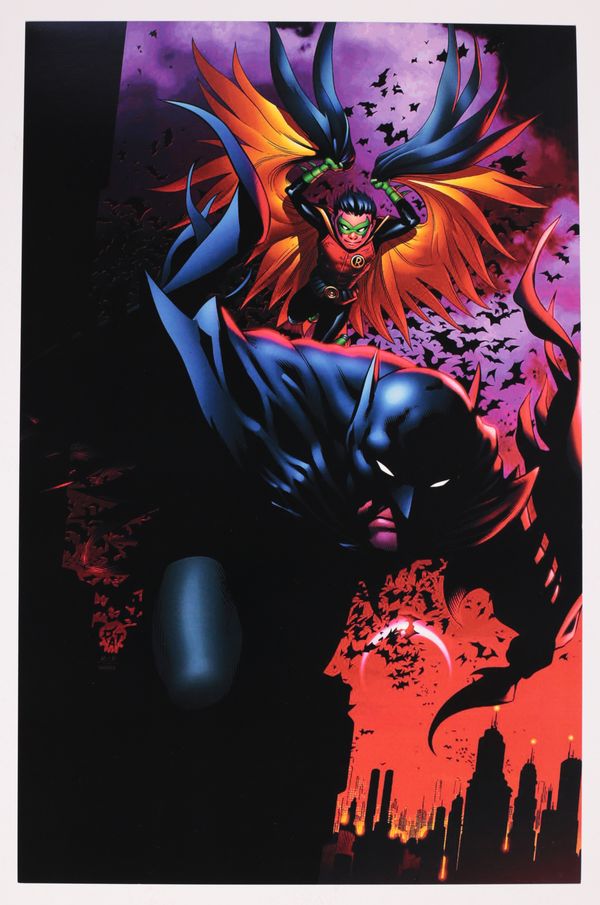 Batman and Robin #1 (2011) Cover Print by Patrick Gleason