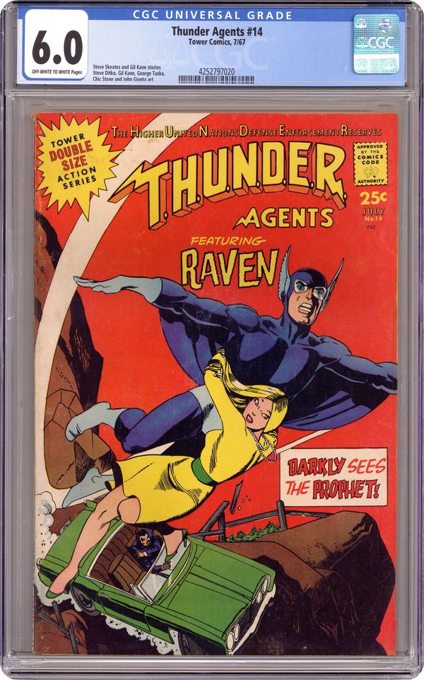 THUNDER Agents (1965 Tower) #14 CGC 6.0