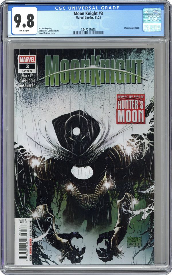 Moon Knight (2021 Marvel) 3A CGC 9.8