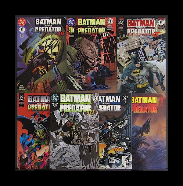 Batman vs. Predator Lot of 7