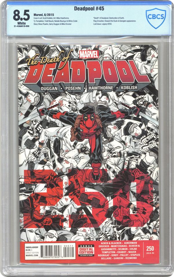 Deadpool (2013 3rd Series) #45A CBCS 8.5