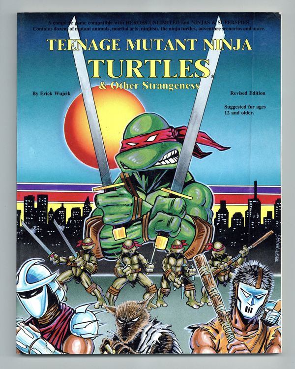 Teenage Mutant Ninja Turtles and Other Strangeness SC (1985 Palladium ...