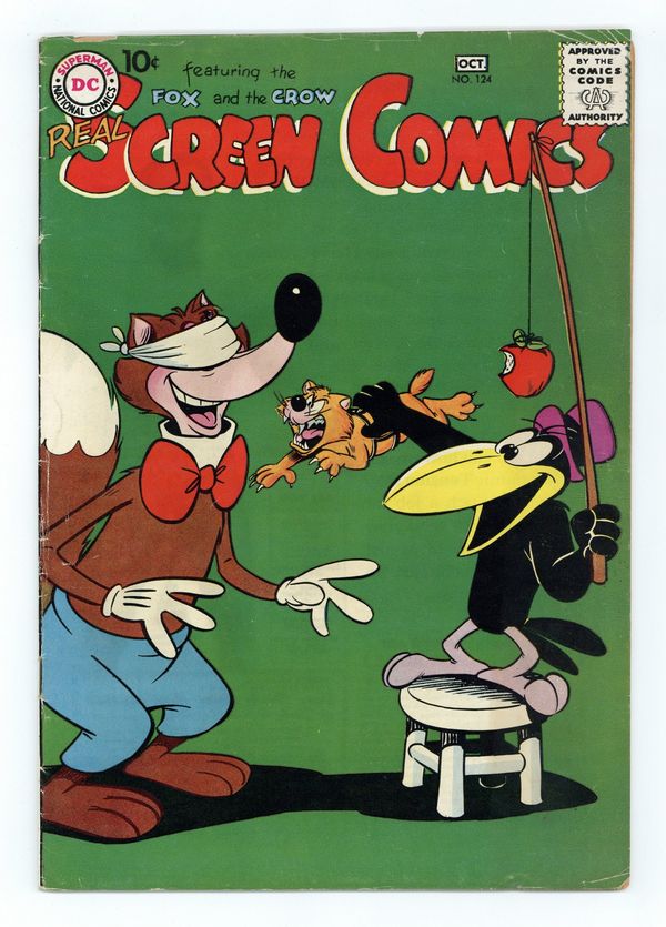 Real Screen Comics (1945) #124 VG- 3.5