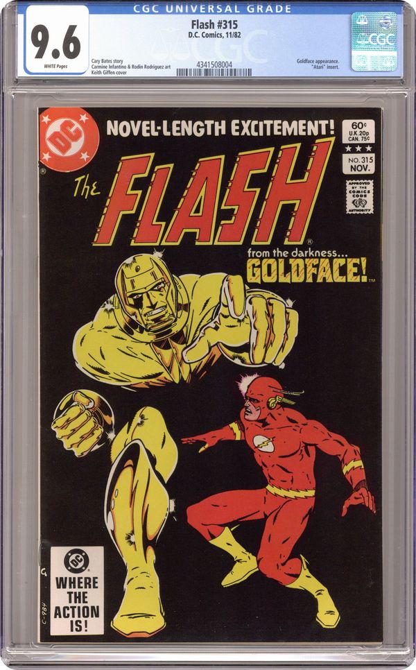 Flash (1959 1st Series DC) #315 CGC 9.6