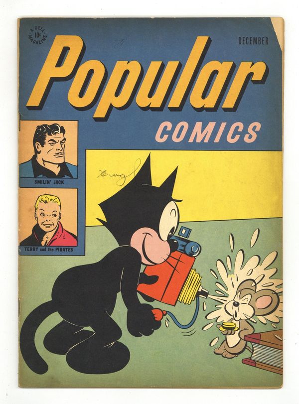 Popular Comics (1936-1948 Dell) #130 VG+ 4.5