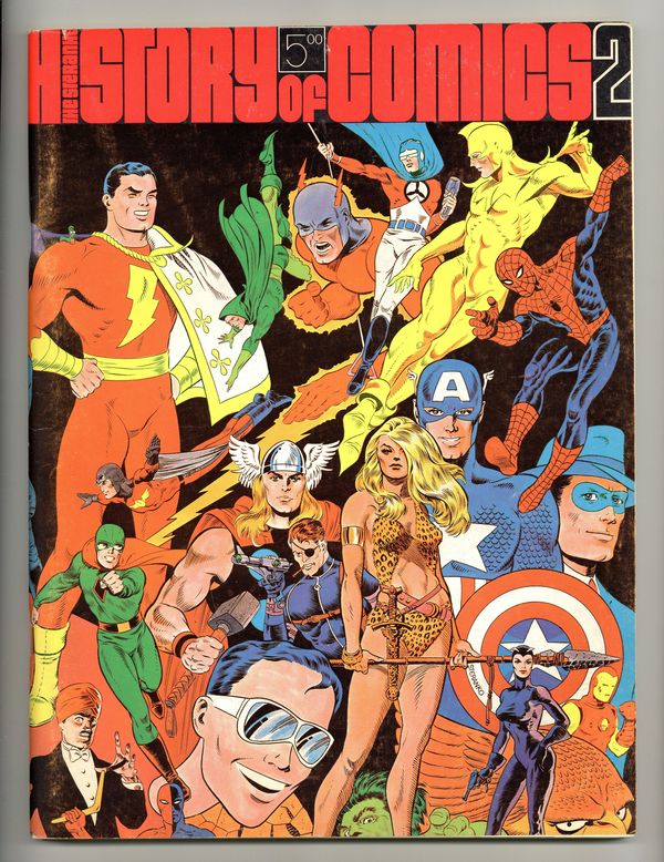 Steranko History of Comics SC (1970-1972 Supergraphics) #2C FN 6.0
