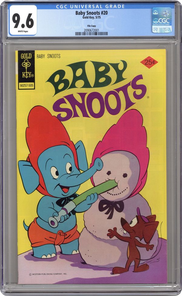 Baby Snoots (1970 Gold Key) #20 CGC 9.6