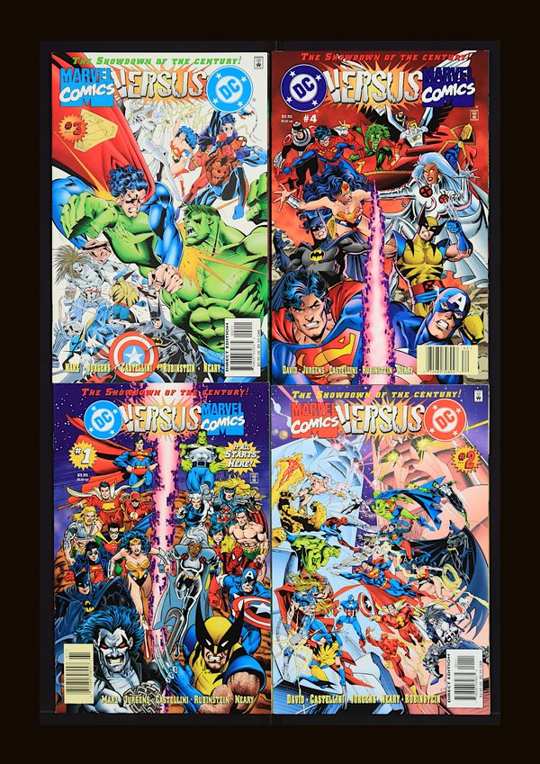 Marvel vs. DC Lot of 4