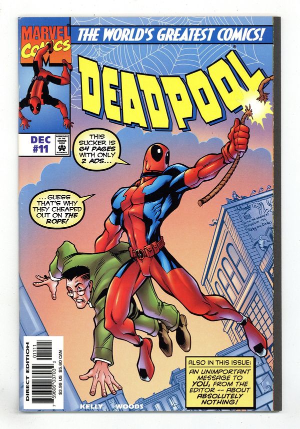 Deadpool (1997 1st Series) 11D FN/VF 7.0