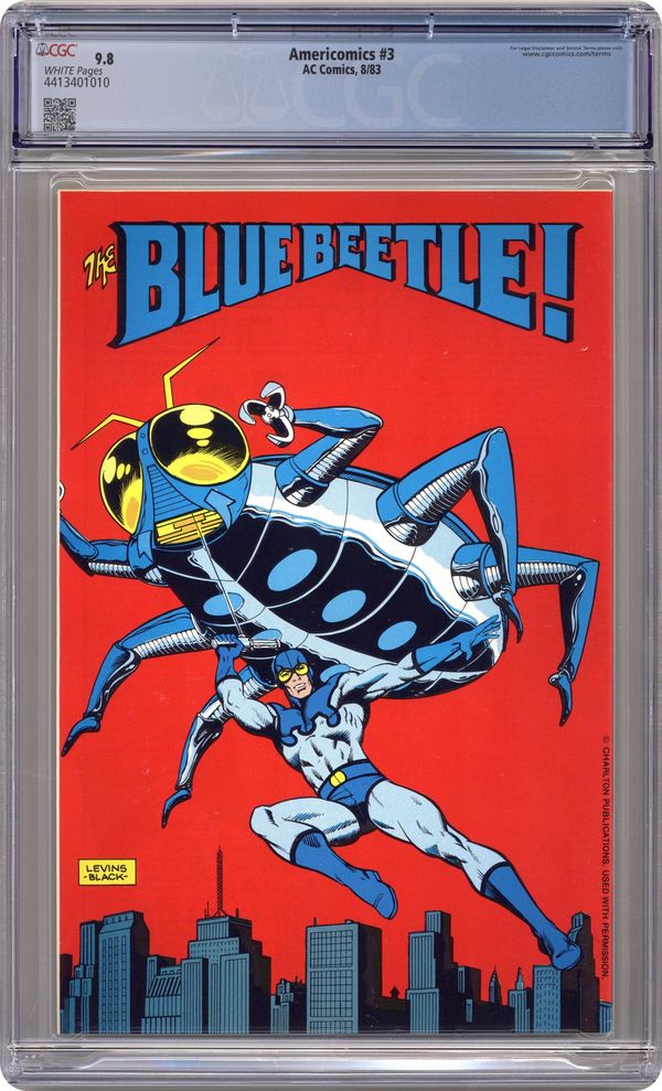 Americomics (1983) 3 CGC 9.8