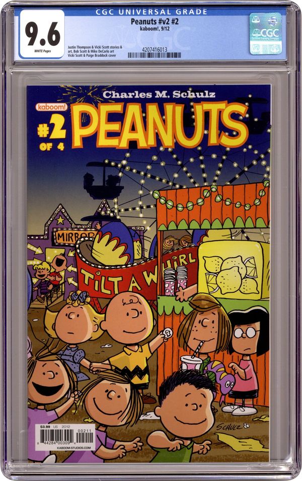 Peanuts (2012 Kaboom Volume 2) #2A CGC 9.6