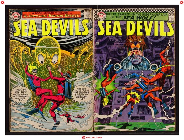 Sea Devils Lot of 2