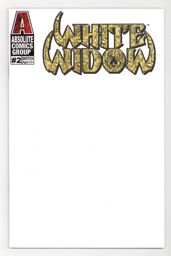 White Widow (2018 Absolute Comics Group) #2SKETCH VF 8.0