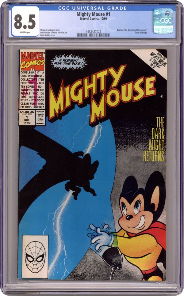 Mighty Mouse (1990 Marvel) #1 CGC 8.5