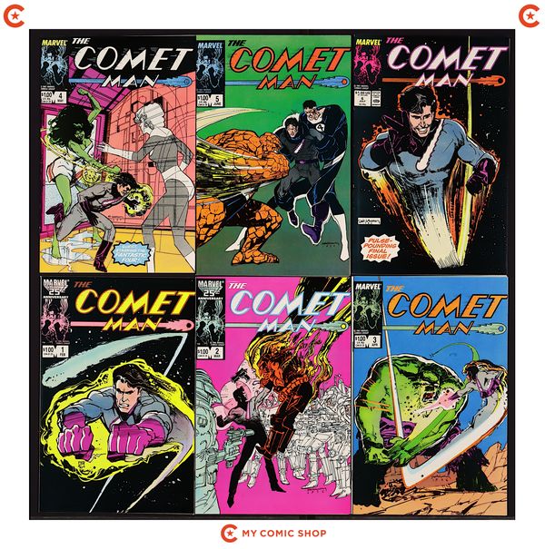 Comet Man Lot of 6