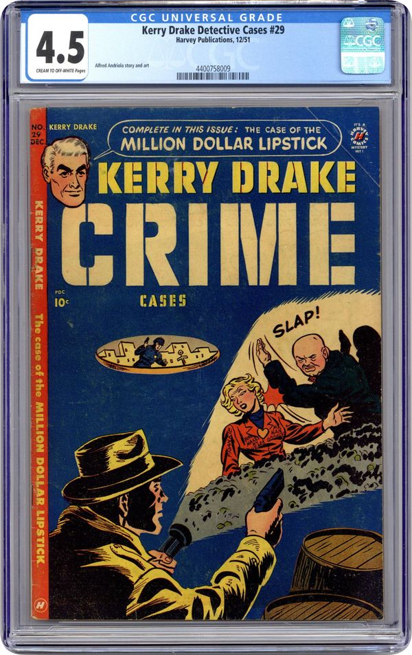 Kerry Drake Detective Cases (1944) 29 CGC 4.5