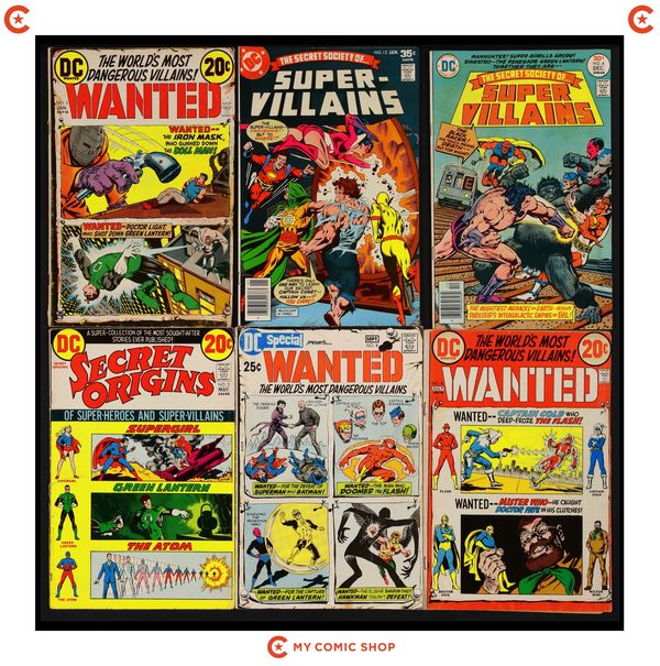 DC Villains Lot of 6