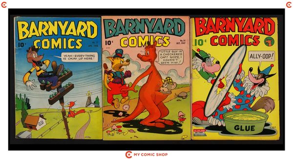 Barnyard Comics Lot of 3
