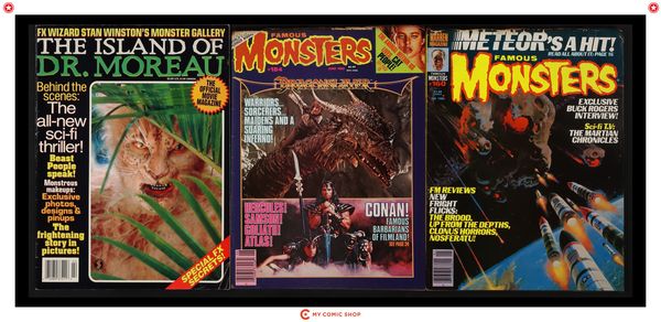 Horror Magazines Lot of 3